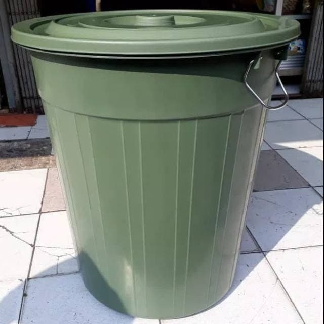 Jual EMBER HIJAU TUTUP/BAK EMBER 80 LITER | Shopee Indonesia