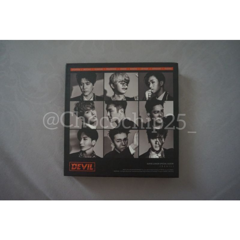 Jual Album SUPER JUNIOR DEVIL (+CD) | Shopee Indonesia