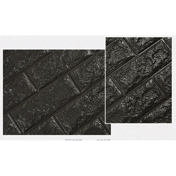 Jual New Wallpaper Foam Dinding Bata Putih 3D White Brick Panel - Putih ...