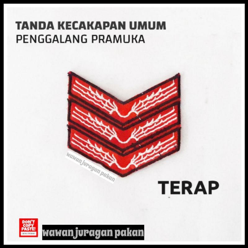 Jual TKU PENGGALANG RAMU RAKIT TERAP BED BORDIR PRAMUKA | Shopee Indonesia