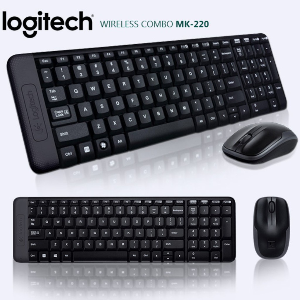 Jual Mouse Keyboard Wireless Logitech Mk220 Mouse Wireless Keyboard Wireless Mk220 Original