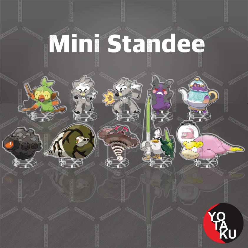 Jual Mini Standee Figure Anime Akrilik Pokemon Sword & Shield Pokemon ...
