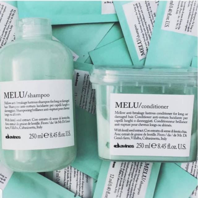 Jual davines MELU SHAMPOO & CONDITIONER 250ML | Shopee Indonesia