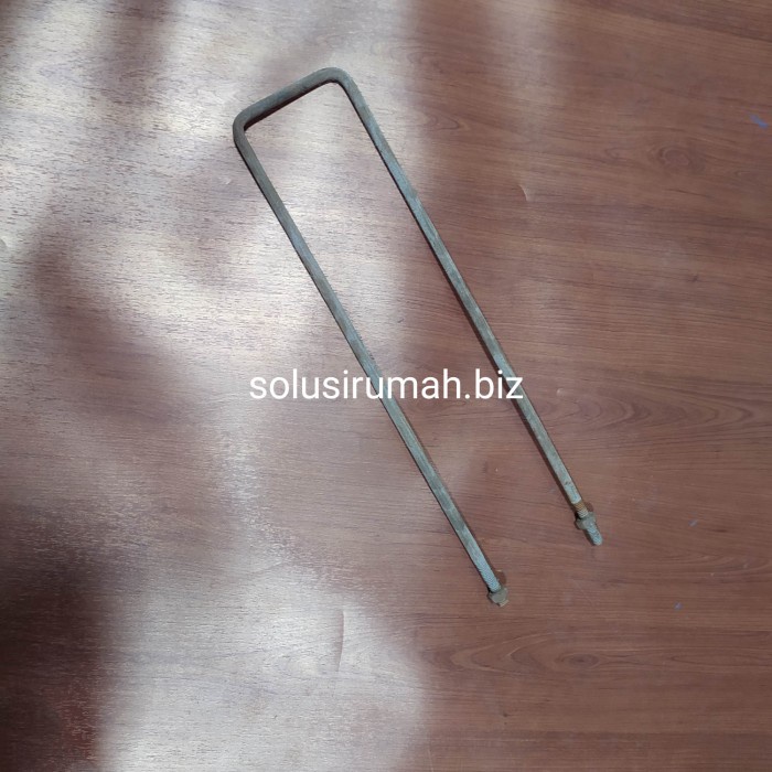 Jual PERPCS BEGEL U LEBAR 12CM X P50CMAN BENGKALONG KAWEL BESI BETON U ...