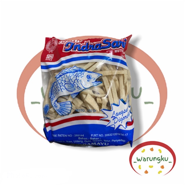 Jual Kerupuk Stik Ikan Indrasari 250gr | Shopee Indonesia