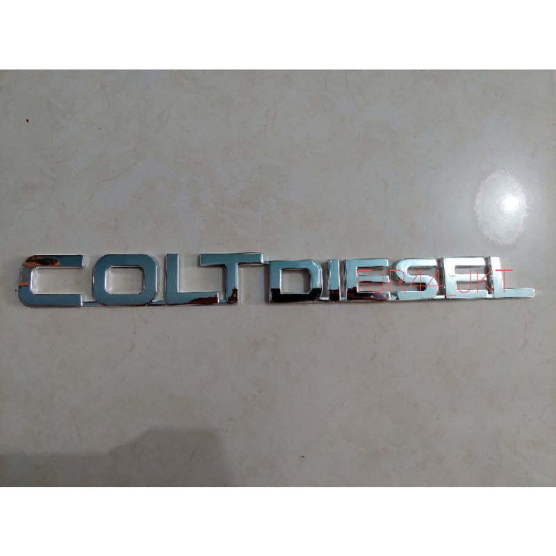 Jual emblem logo colt diesel / emblem colt diesel mitsubishi fuso ...