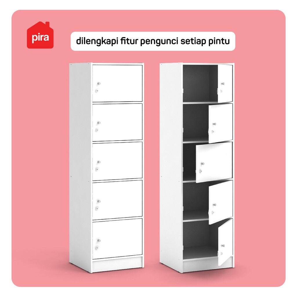 Jual Pira Metropolis Alba RSG 5 TS Lemari Susun 42×40×148 cm ...