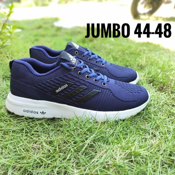 Jual sepatu big size jumbo 46 47 olahraga sepatu besar pria adidas ...