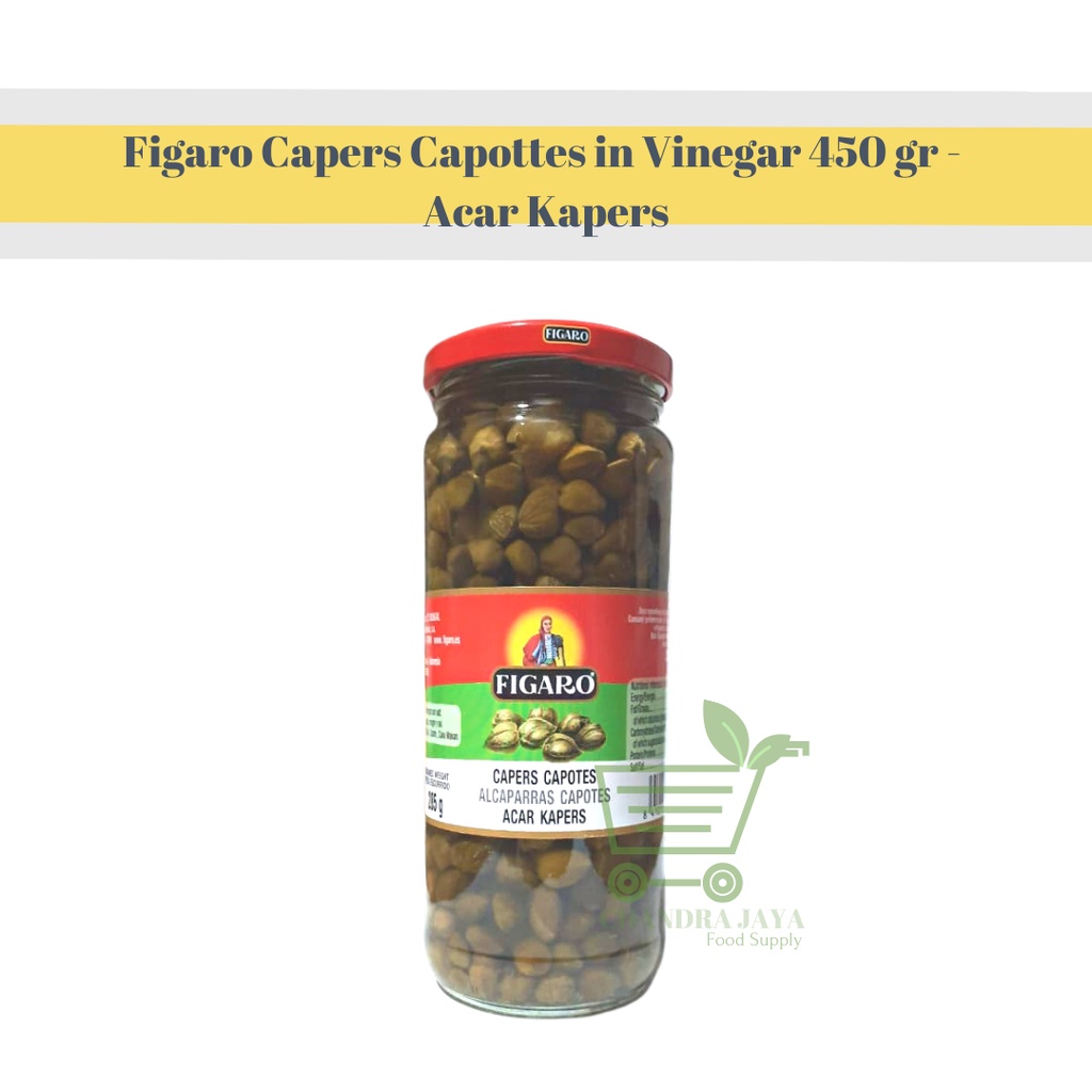 Jual Figaro Capers Capotes in Vinegar 450 gr - Acar Kapers | Shopee ...