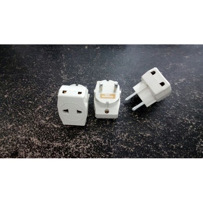 Jual Steker / T Multi / Colokan T 3 Lobang | Shopee Indonesia