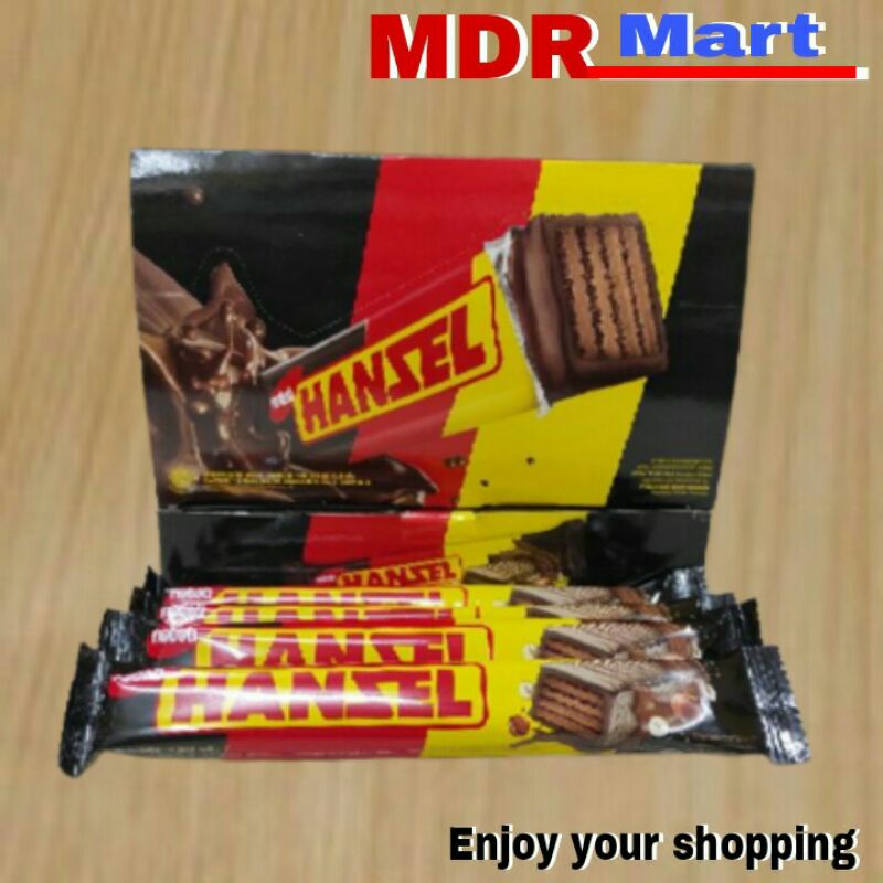 Jual HANZEL wafer 1 pack isi (12x34gr) | Shopee Indonesia