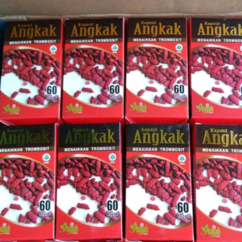 Jual KAPSUL ANGKAK BERAS MERAH ORIGINAL 60 KAPSUL / MENINGKATKAN ...