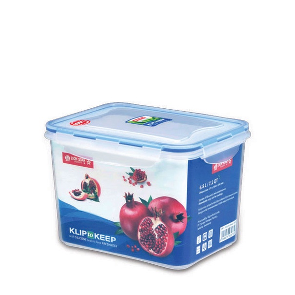 Jual Lion Star Klip To Keep 1602 (6.8 Lt) Tempat Kue Box Plastik Toples ...