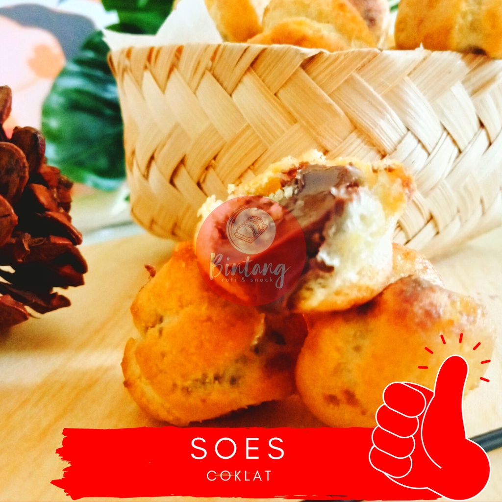 Jual Aneka Soes kering | Soes Coklat lumer | Soes Vanilla | Soes Gurih ...