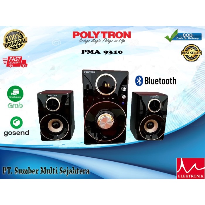 Jual Speaker Polytron Pma 9310 Bluetooth Shopee Indonesia