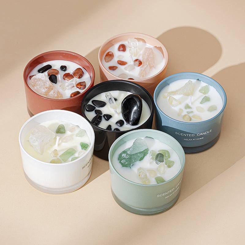 Jual Jade Crystal Scented Candle | Lilin Aromatherapy | Wangi premium ...