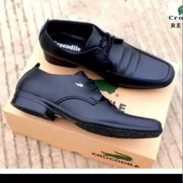 Jual Crocodile/sepatu pantofel hitam pria/sepatu formala pria/sepatu ...