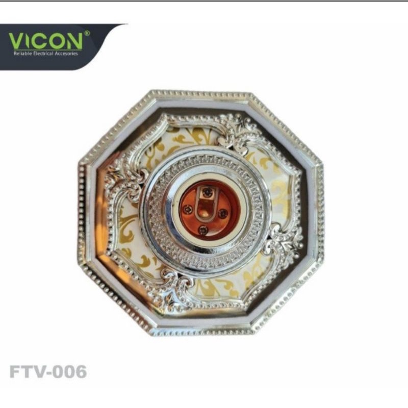 Jual Fitting Lampu Plafon Hias / Fitting Lampu Hias Modern / Vicon FTV ...