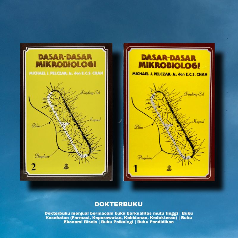 Jual BUKU DASAR DASAR MIKROBIOLOGI PELCZAR JILID 1 DAN 2 | Shopee Indonesia