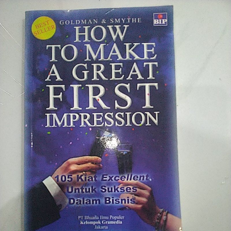 Jual BUKU HOW TO MAKE A GREAT FIRST IMPRESSION | Shopee Indonesia