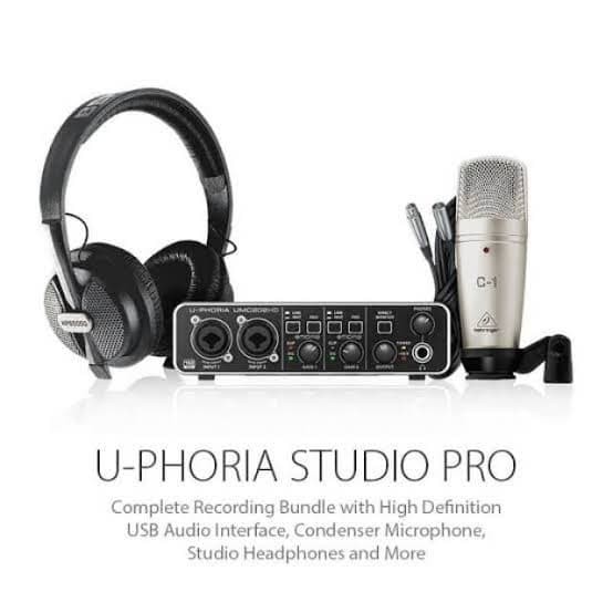 Jual Behringer UPhoria Studio Pro UMC202HD Paket Recording UMC202 HD U ...