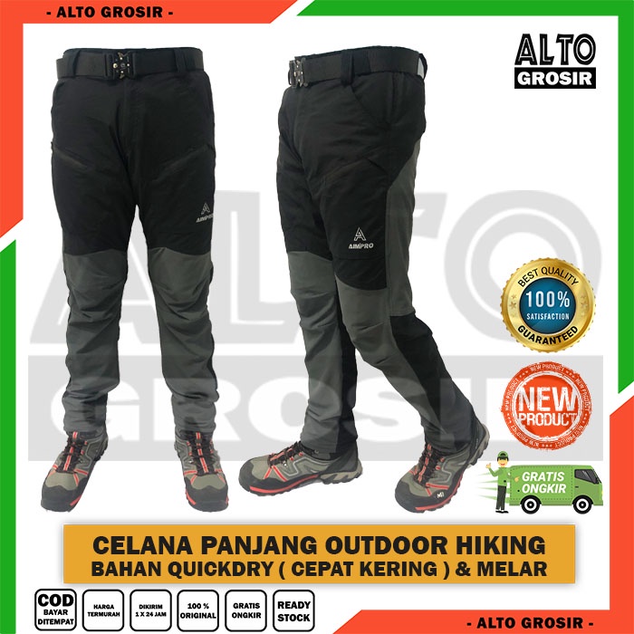 Jual CELANA GUNUNG PRIA PANJANG OUTDOOR QUICKDRY CEPAT KERING AIMPRO | Shopee Indonesia