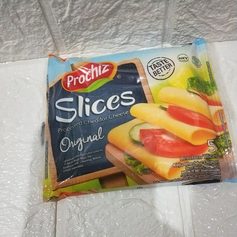 Jual PROCHIZ Cheddar Cheese Gold 160g/Slices 5lmbr/12lmbr exp 2023 ...