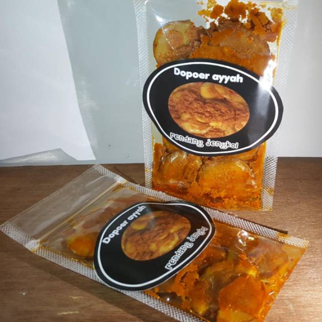 Jual Rendang jengkol 250 gram Dapoer Ayyah | Shopee Indonesia