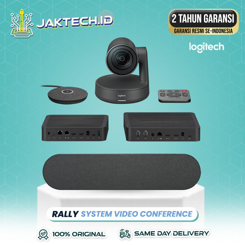 Jual Logitech Rally System Conference Cam Webcam GARANSI RESMI | Shopee ...