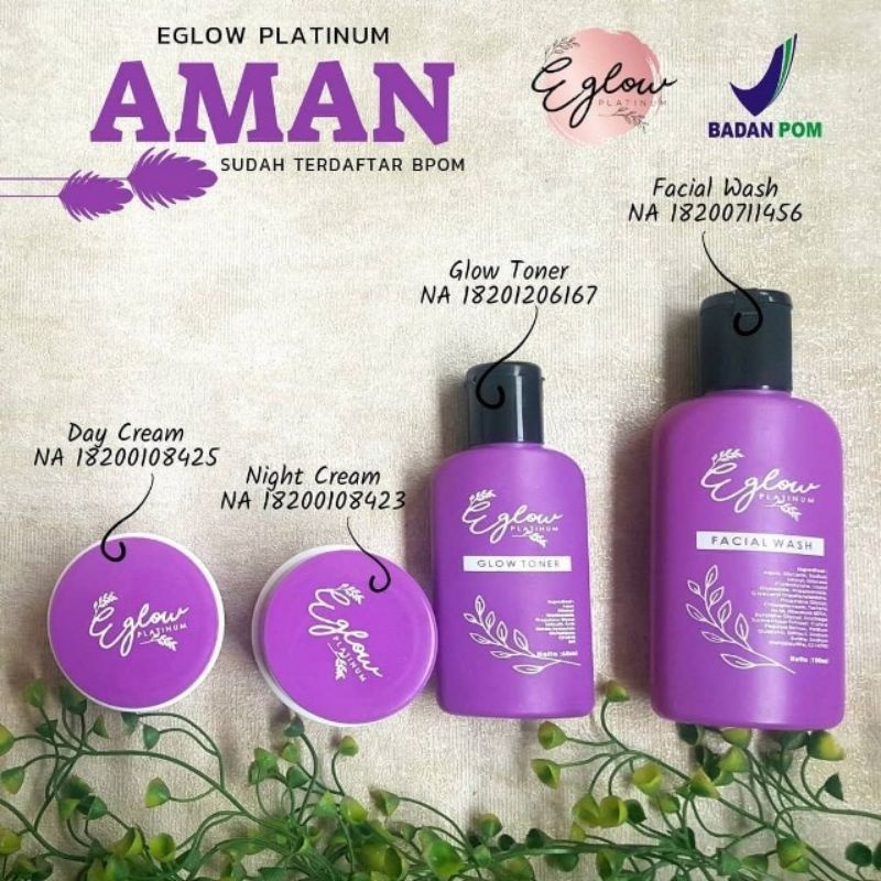 Jual EGlow Whitening Series dan Acne Series ||Skincare Original dan ...