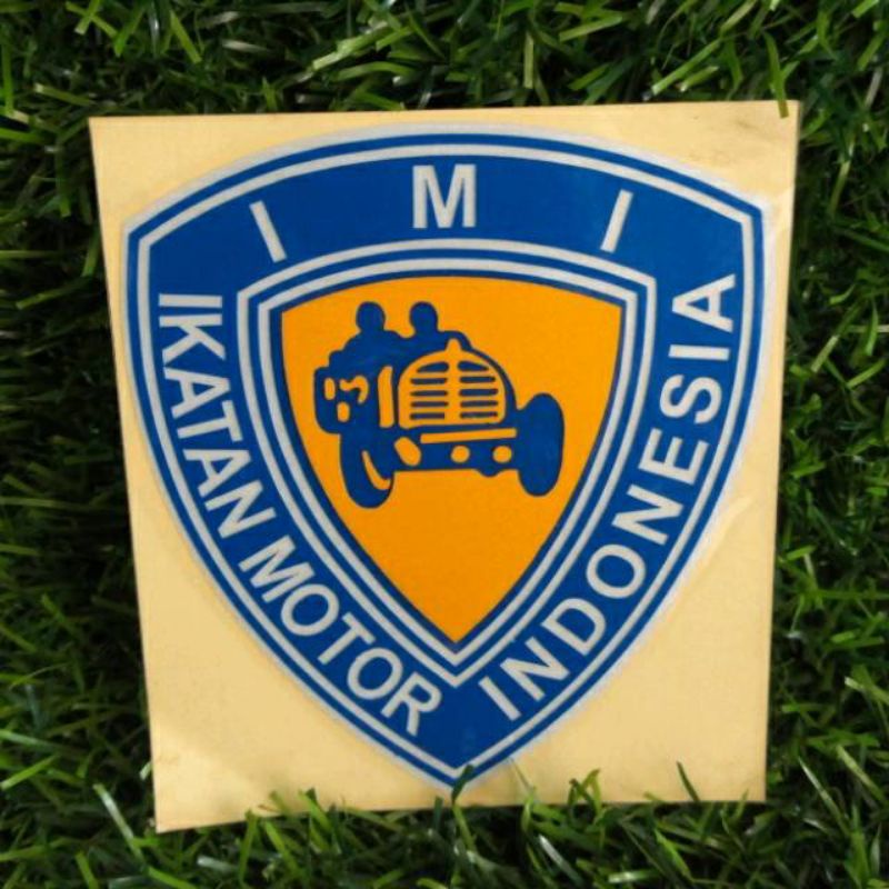 Jual Sticker Cutting IMI Stiker Ikatan Motor Indonesia Emblem Komunitas ...