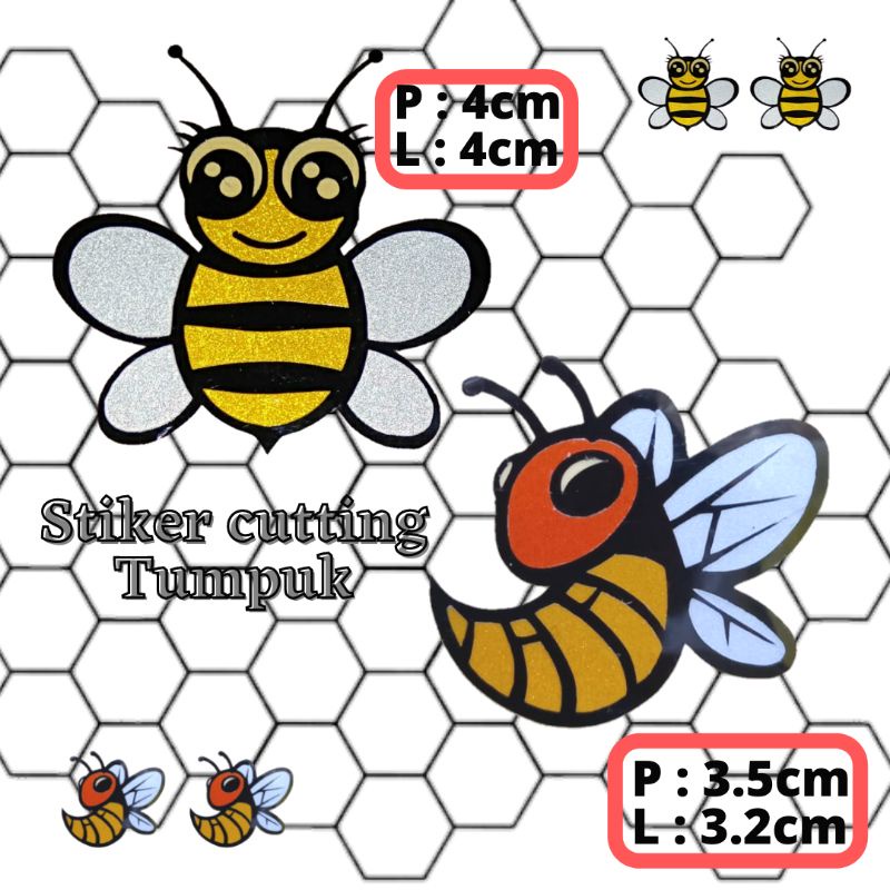 Jual stiker motor sticker murah Setiker cutting gambar kumbang atau ...