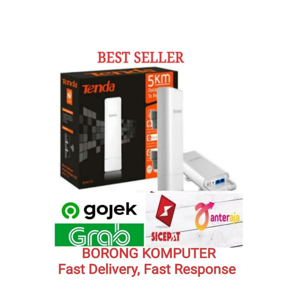 Jual Tenda O3 Outdoor CPE O3 5Km Point to Point Cpe 03 TENDA 03 new ...