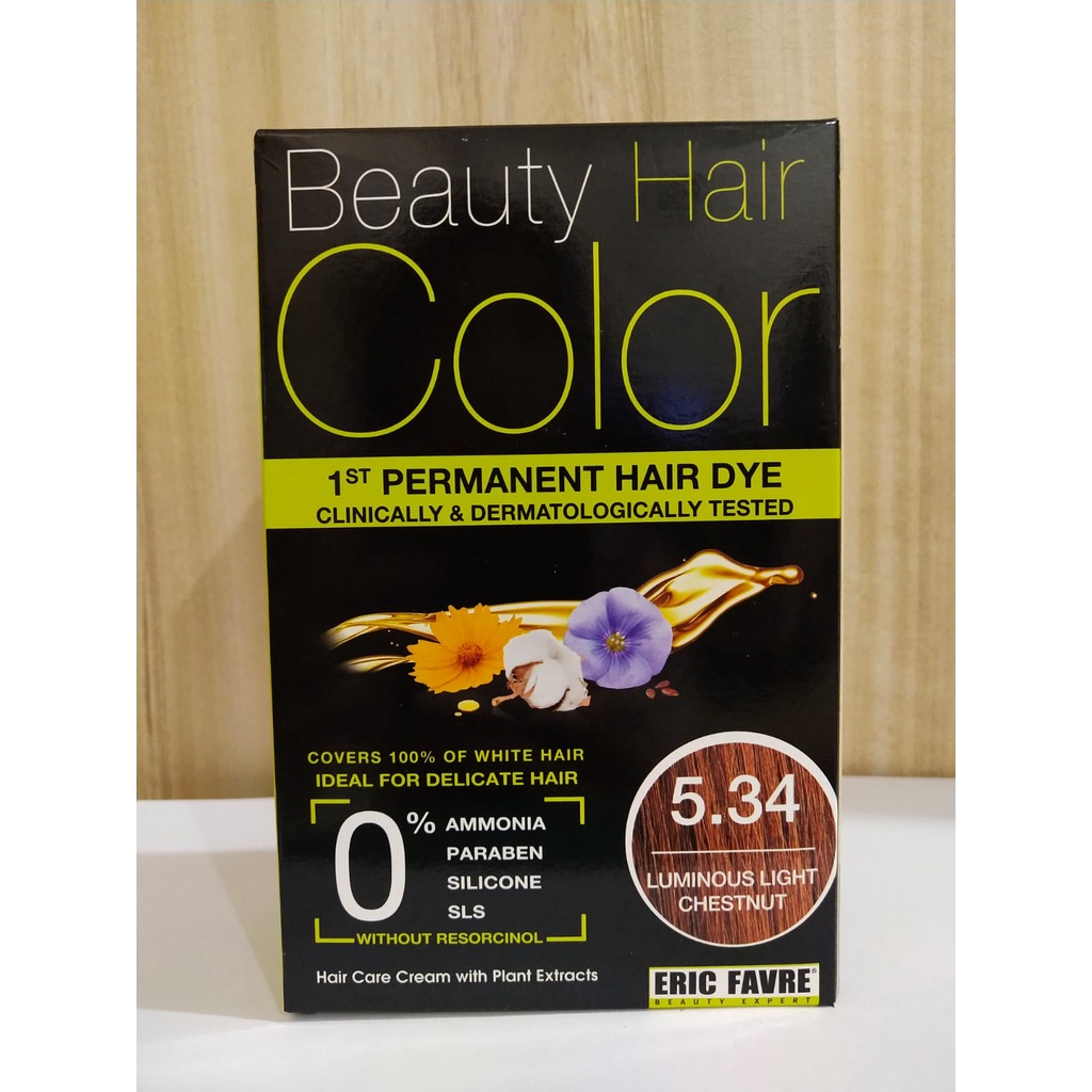 Jual ERIC FAVRE BEAUTY HAIR COLOR 160 ml | Shopee Indonesia