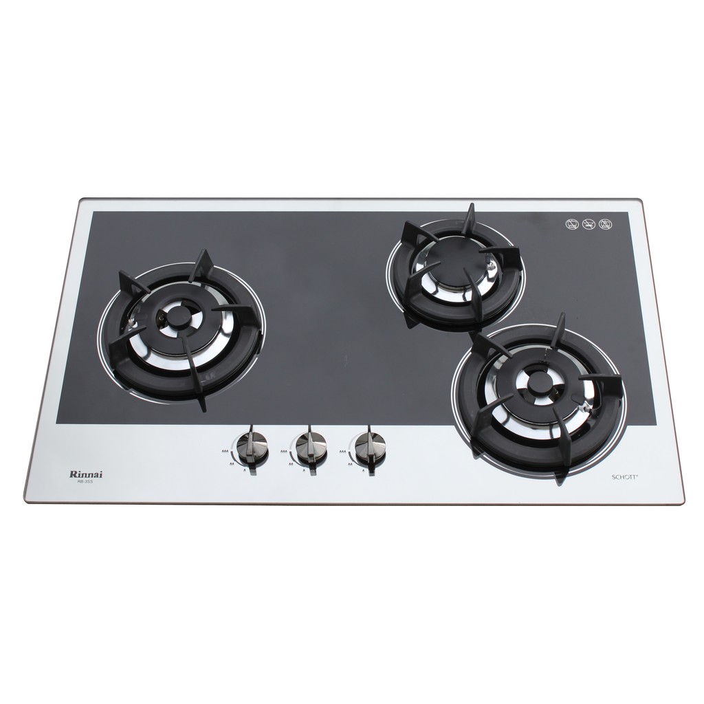 Jual Built-in Gas Hob Kompor Gas Tanam 3 Tungku Rinnai RB-3SS-C (GB) 0 Ulasan | Shopee Indonesia