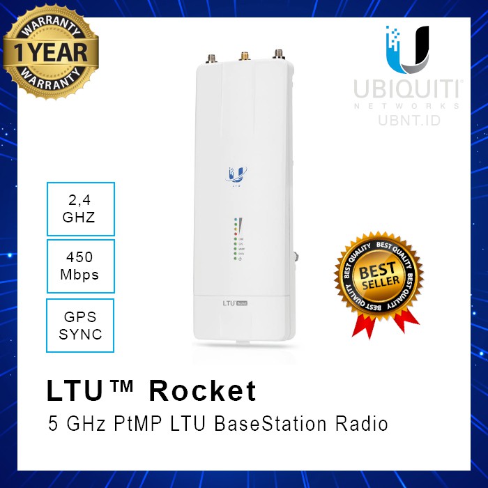 Jual Ubiquiti LTU Rocket 5 GHz PtMP LTU BaseStation Radio | Shopee ...