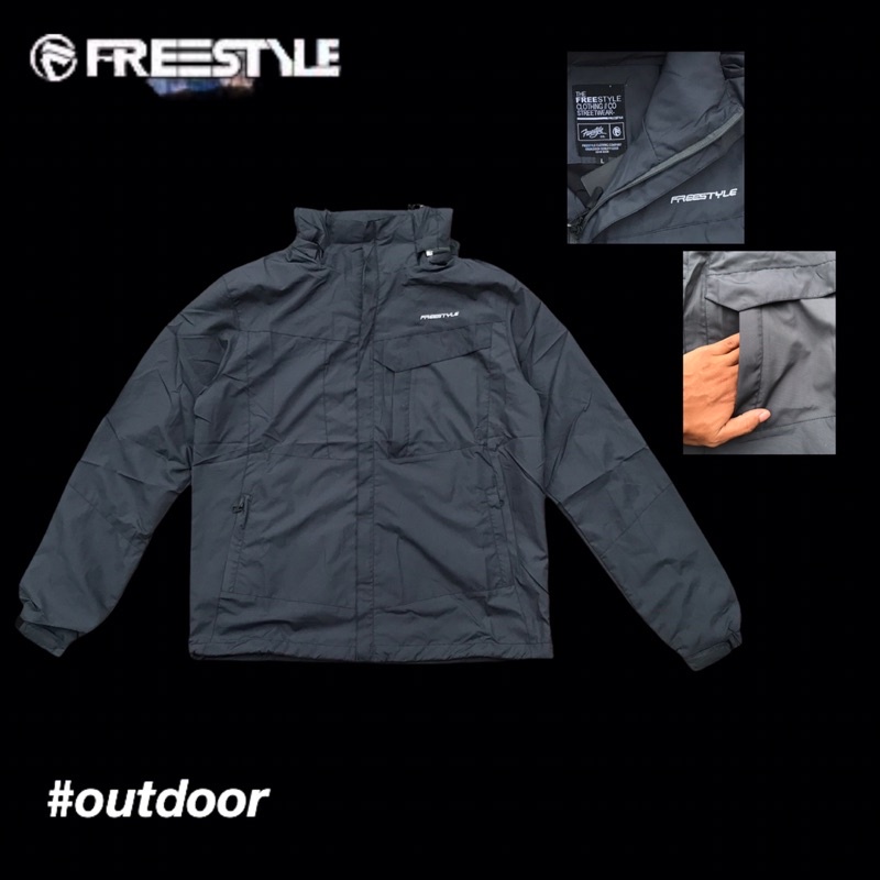 Jual Jacket Gunung BB 2 in 1 Anti Air OUTDOOR | Shopee Indonesia