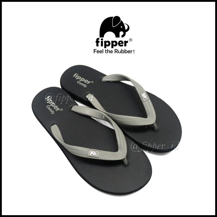 Jual Sandal Fipper Comfy Original For Man/Unisex - Black/Green(Schist ...