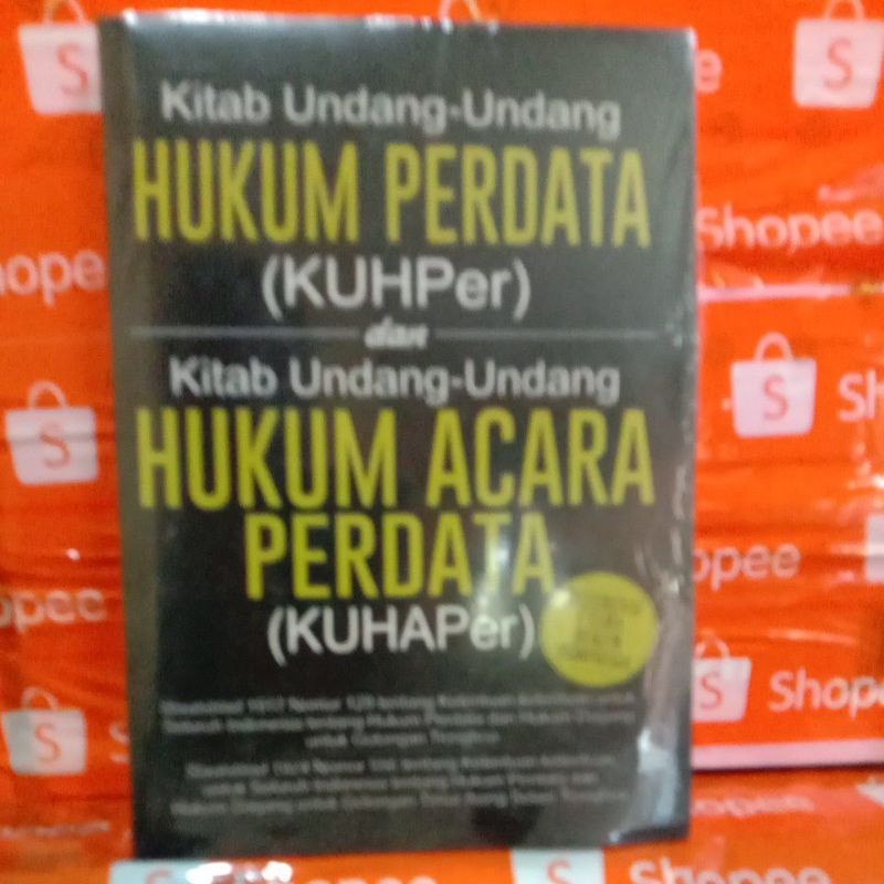 Jual Buku KITAB UNDANGAN-UNDANG HUKUM PERDATA (KUHPer) dan KITAB UNDANGAN-UNDANG HUKUM ACARA ...