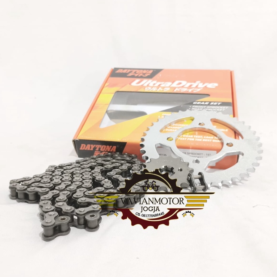 Jual GEAR GIR SET GIRSET GEAR SET DAYTONA RACING ULTRA DRIVE JUPITER MX ...