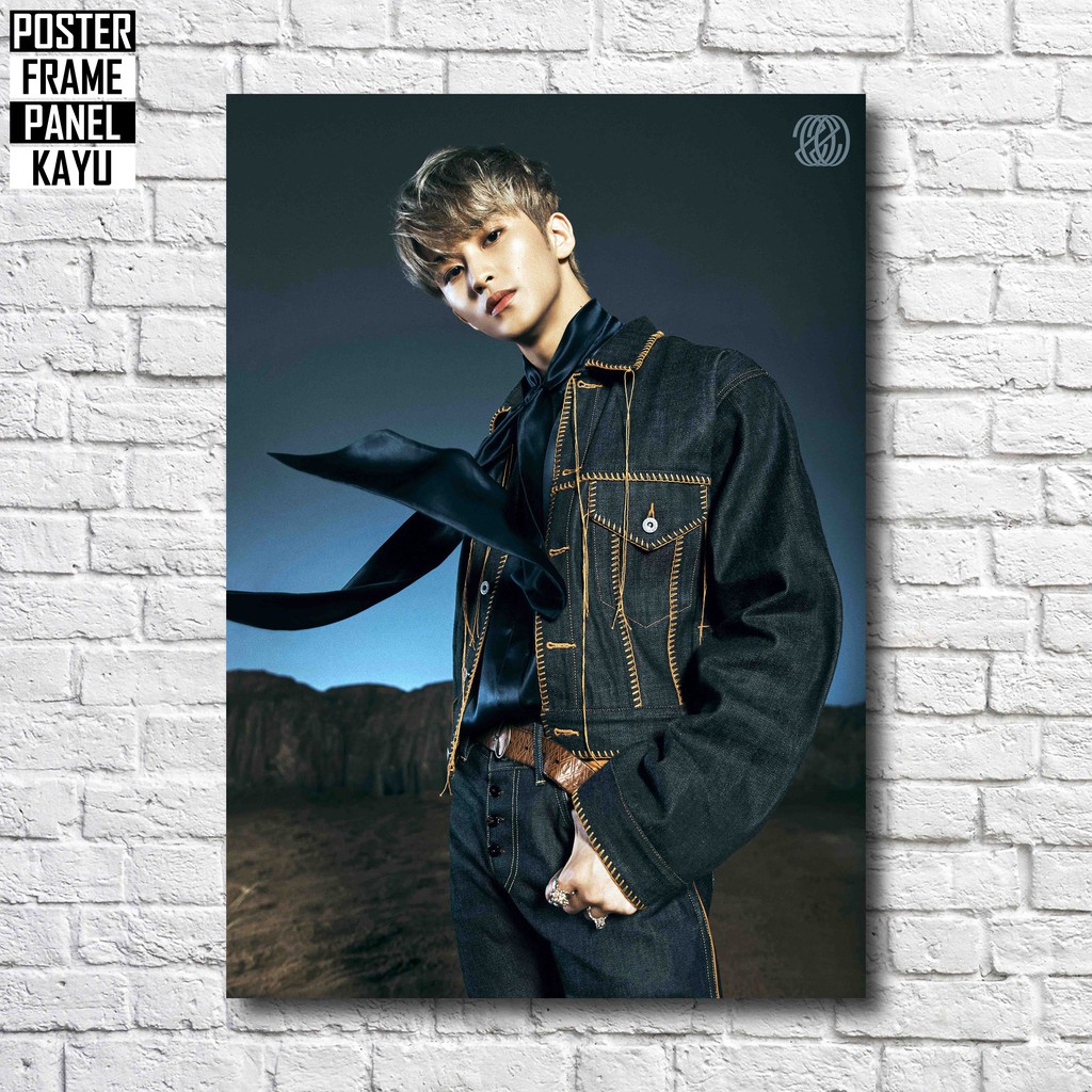 Jual Poster NCT Mark 2020 Resonance Part 1 Frame Kayu Solid A4 MRK003 ...