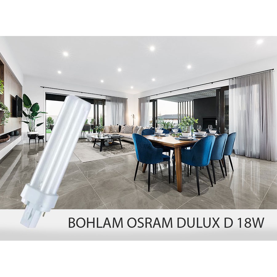 Jual BOHLAM PLC OSRAM DULUX D 18W 2PIN ~ 4PIN | Shopee Indonesia