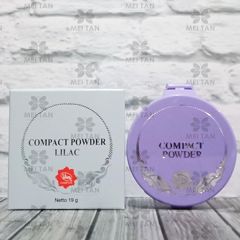 Jual VIVA COMPACT POWDER LILAC | Bedak Wajah Ringan - 19 GR | Shopee ...
