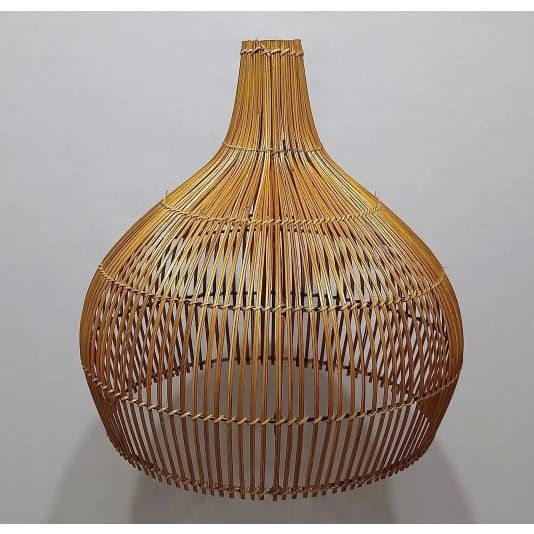 Jual Kap Lampion Rotan, Lampu Hias Gantung Taman, Tamu mode spiral/Kap ...
