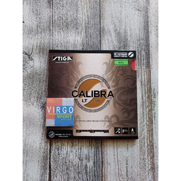 Jual Stiga Calibra LT Spin,karet rubber bat bet pingpong 100%Original ...