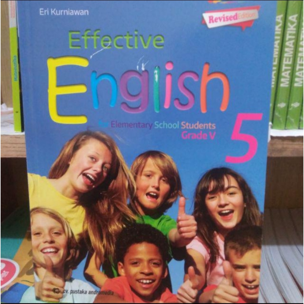 Jual Ori harga satuan buku teks efektif english k13 untuk SD/mi kelas 1-6 penerbit Pustaka ...