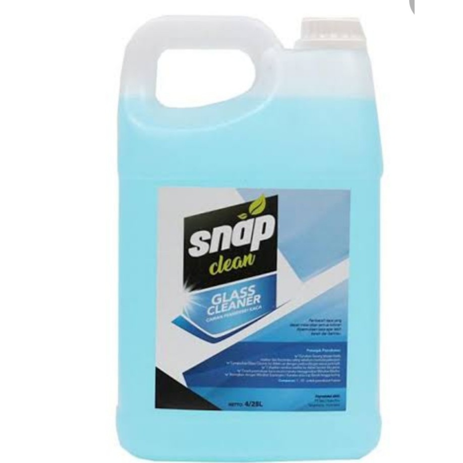 Jual GLASS CLEANER 4L SABUN PEMBERSIH KACA SNAP CLEAN | Shopee Indonesia