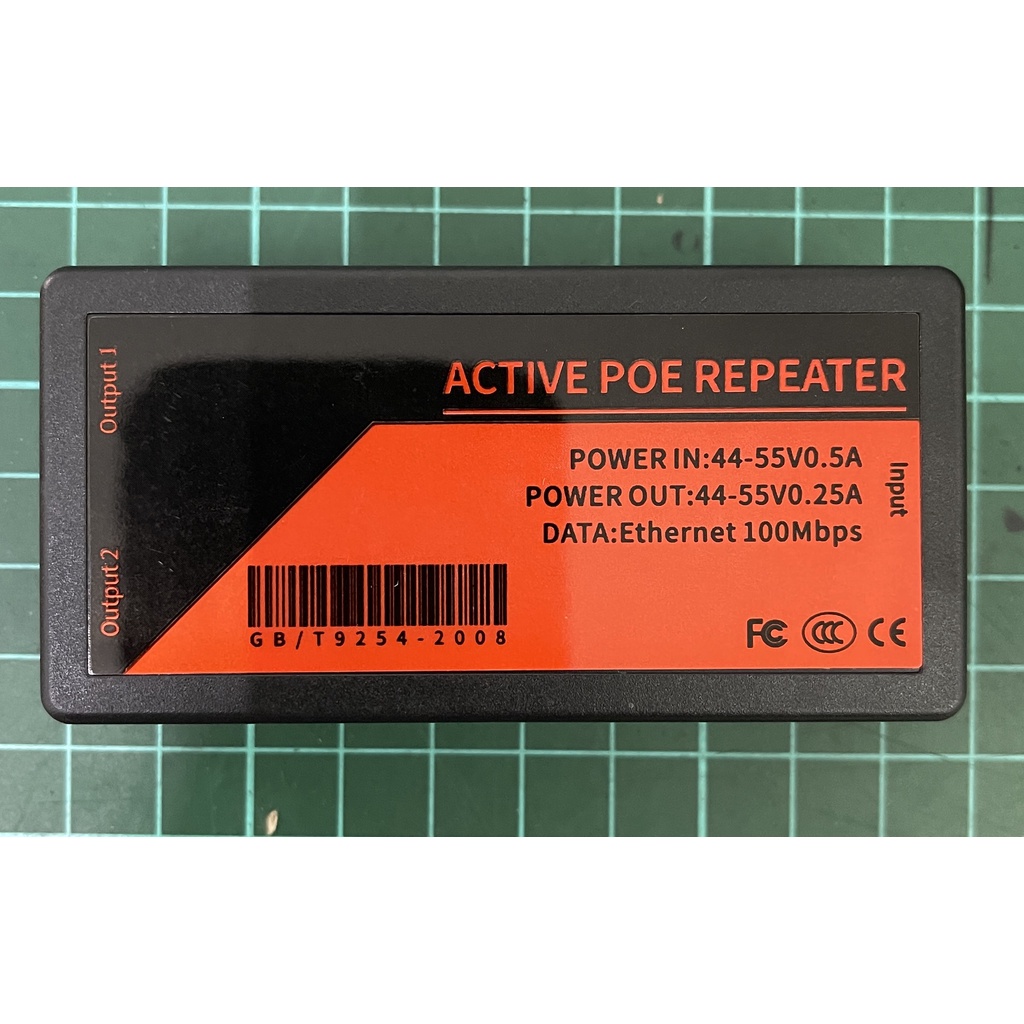 Jual POE SWITCH Network Extender 2 port - POE INJECTOR 2 Port UP 100 ...