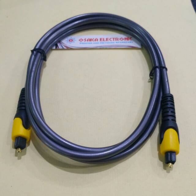 Jual Kabel fiber optik audio panjang 1,5mtr | Shopee Indonesia