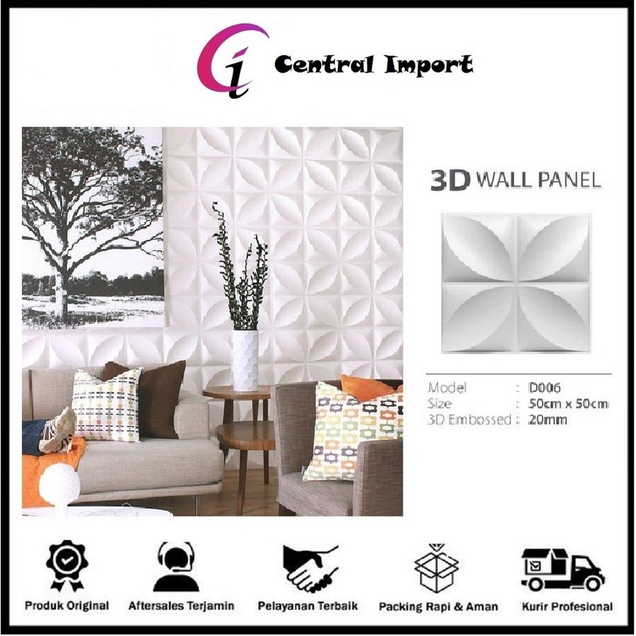 Jual Wallpanel 06 - Wallpaper Dinding - Wallpaper 3D - Wallpanel ...